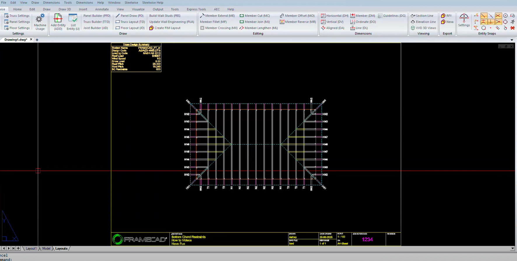 FRAMECAD Steelwise - Steel Framing Detailing & Engineering Software